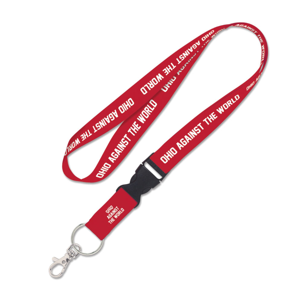 1inch Against The World Lanyard – BuckeyeCorner.com